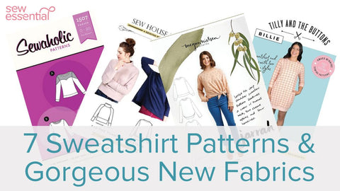 7 Favourite Sweatshirt Patterns & Fabrics | Sewing Tips, Tutorials ...