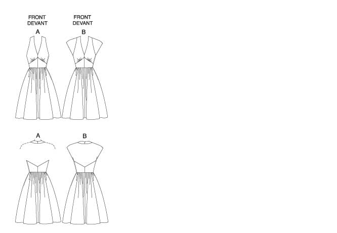 Misses Dress Butterick Pattern 5209. – Sew Essential