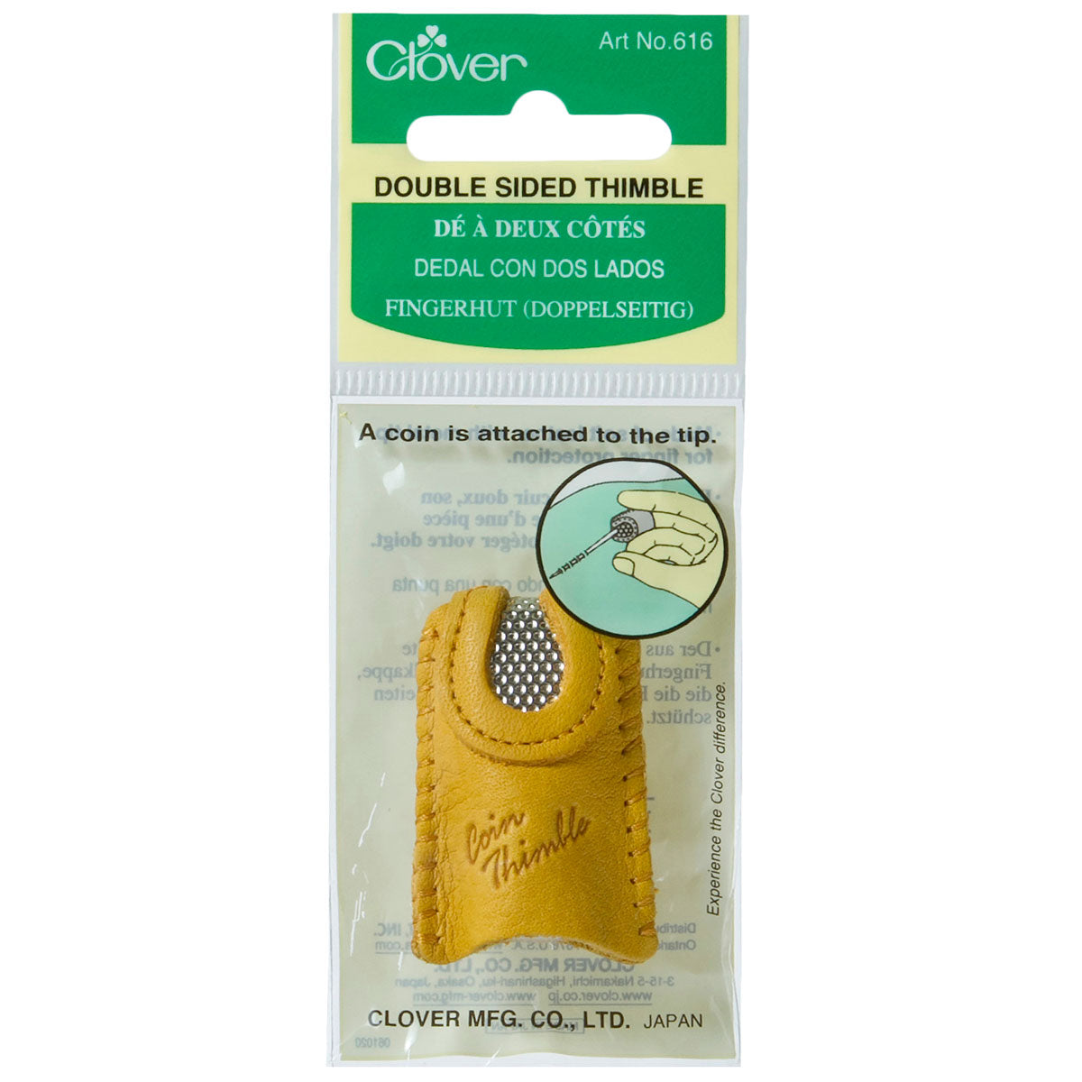 Clover Double Sided Thimble – Sew Essential