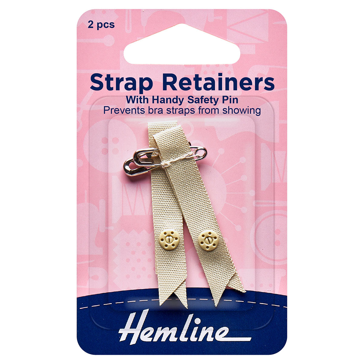 Hemline Strap Retainers. Skin tone. – Sew Essential