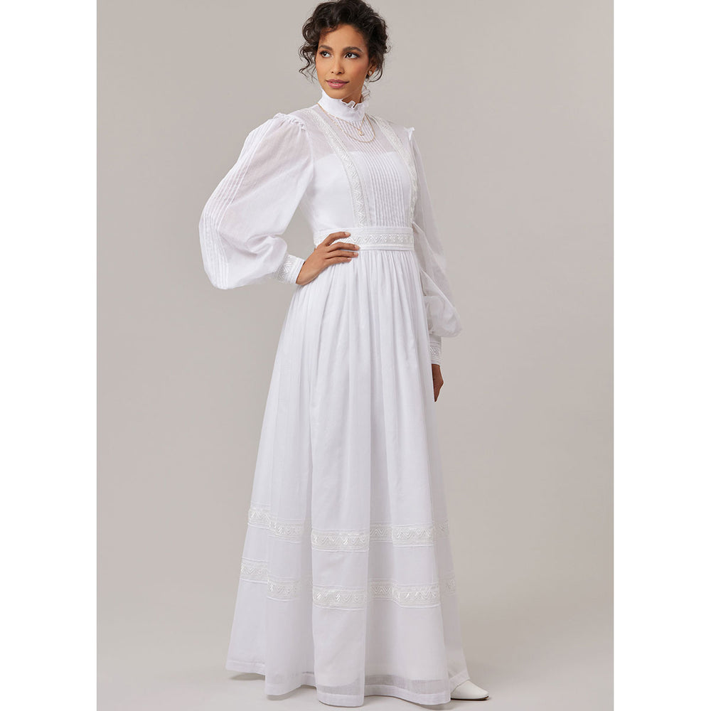 Misses Gown‚ Slip and Sash by Laura Ashley McCalls Sewing Pattern 8595 ...