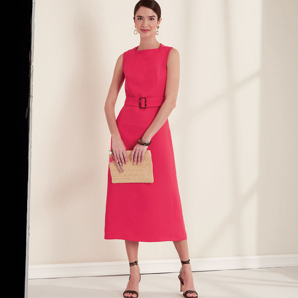 Misses Dress New Look Sewing Pattern 6667 – Sew Essential