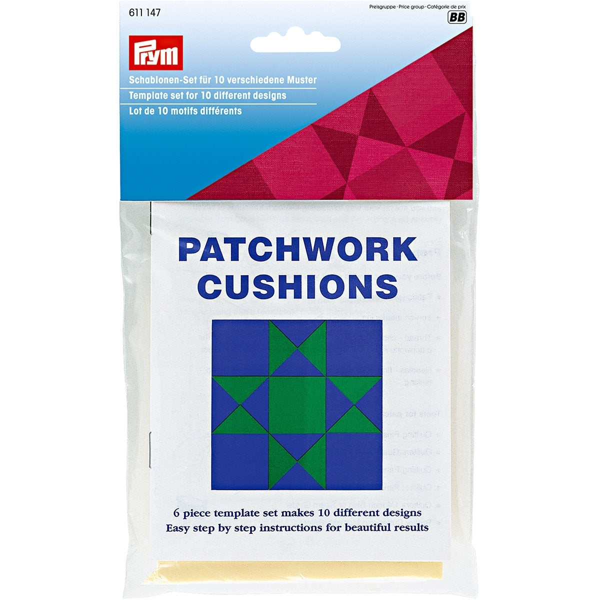 Prym Template Set For Creating 10 Different Designs – Sew Essential