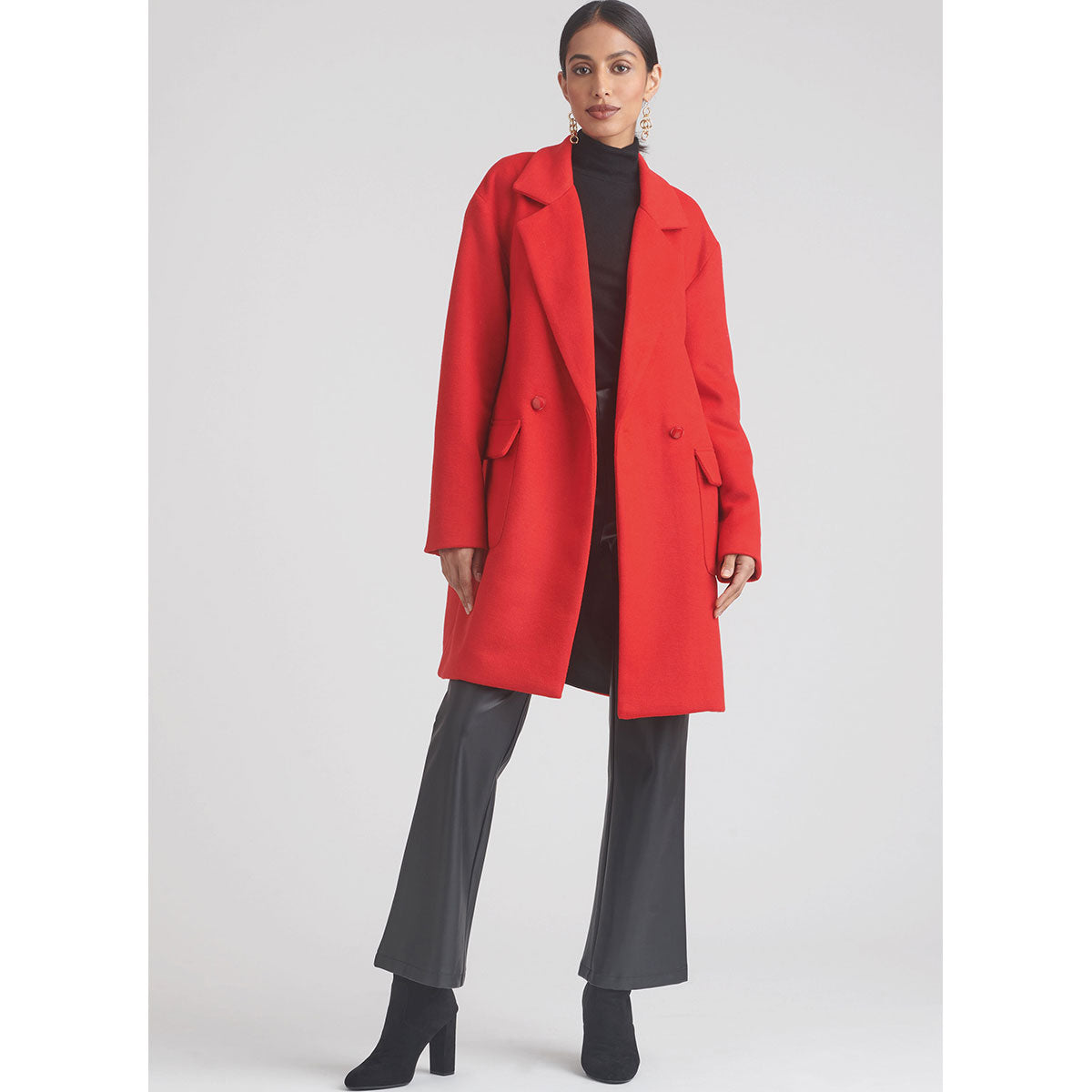 Misses Lined Coat Simplicity Sewing Pattern 9854 – Sew Essential