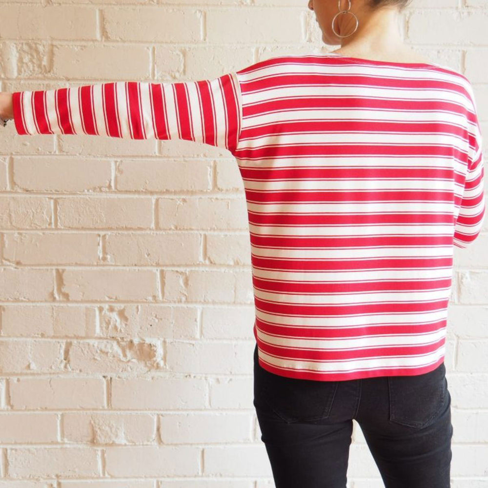 Mandy Boat Tee Tessuti Sewing Pattern – Sew Essential