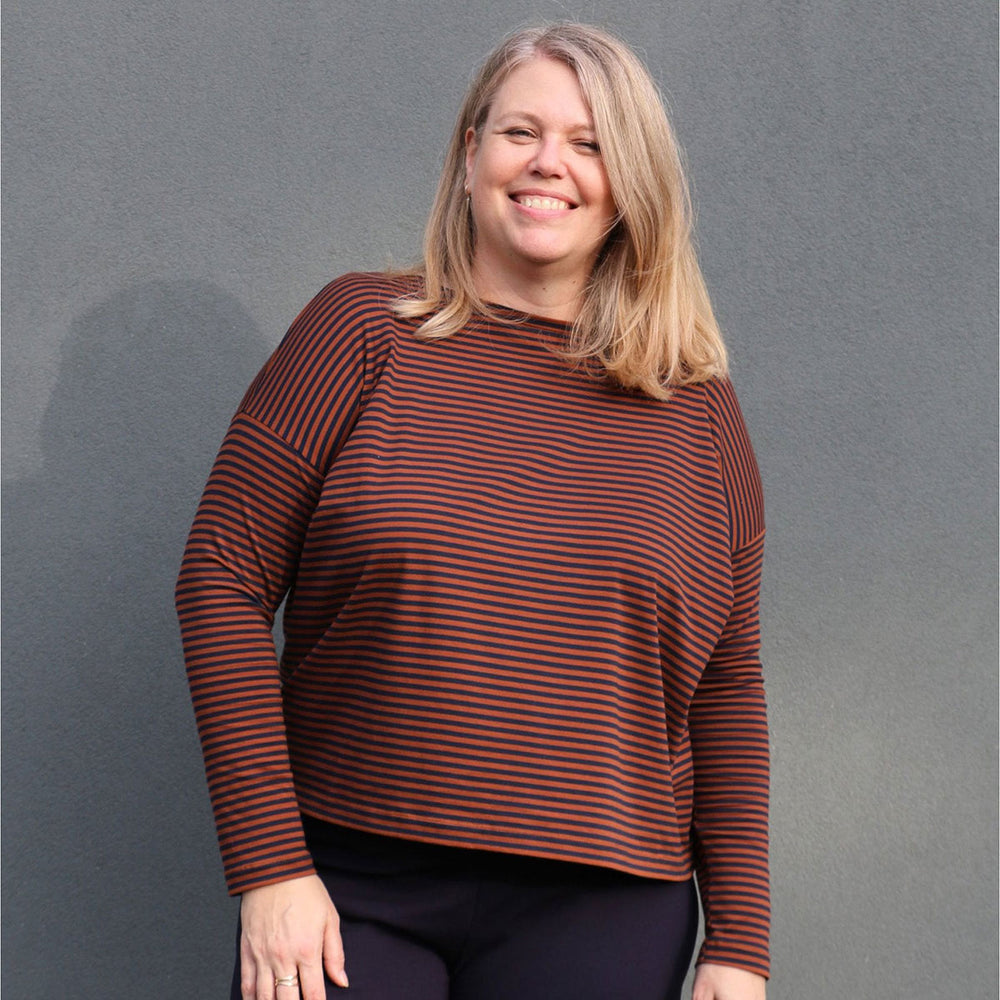 Mandy Boat Tee Tessuti Sewing Pattern – Sew Essential
