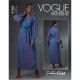 Misses Deep-V Kimono-Style Dresses with Self-Tie Vogue Sewing Pattern ...