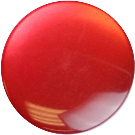 Hemline Red Shank Buttons. 16.25mm Diameter. Qty 6. | Sew Essential
