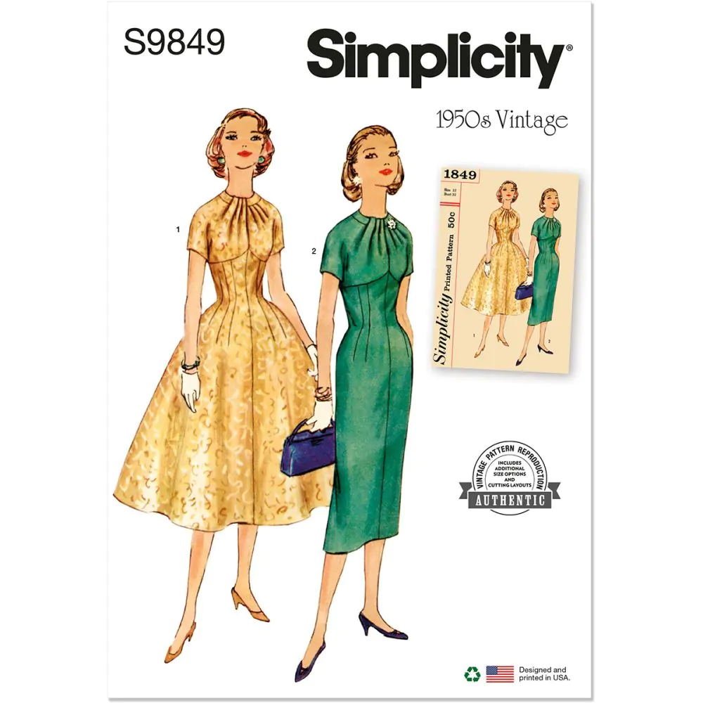 1950s Vintage Sewing Patterns
