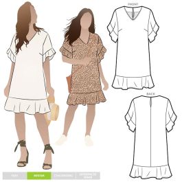 Pixie Woven Dress Style Arc Sewing Pattern 121 | Sew Essential