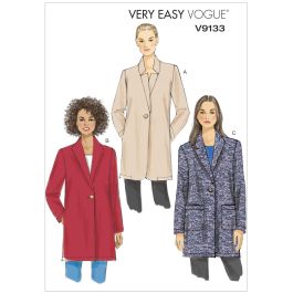 Misses Jacket Vogue Sewing Pattern 9133 | Sew Essential