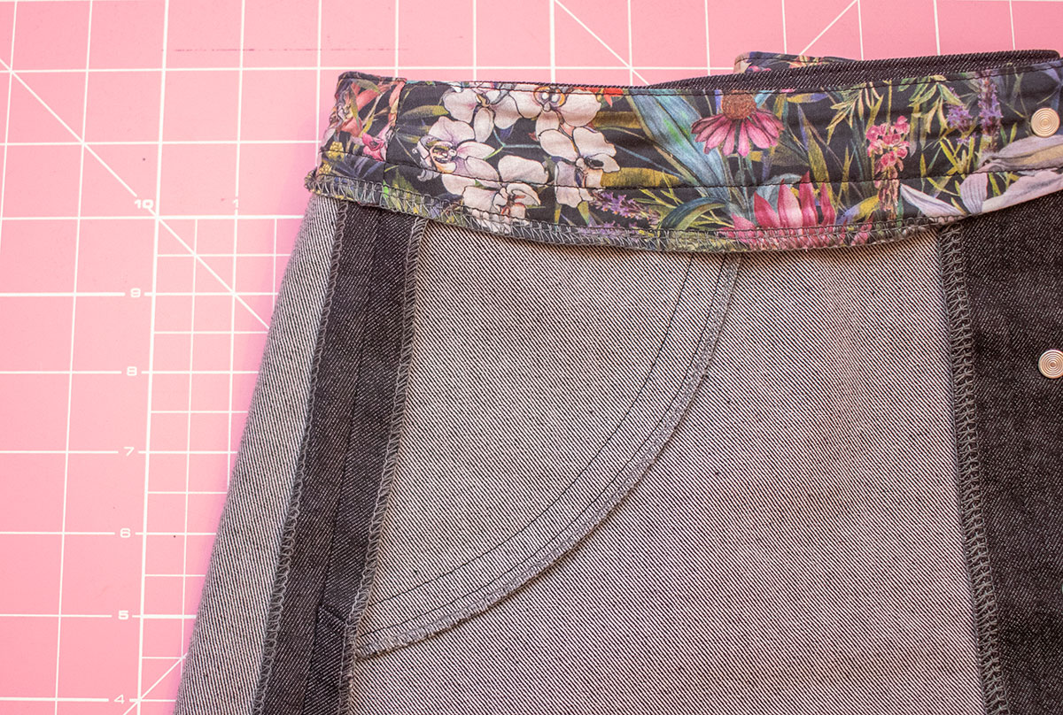 How to Sew a False Pocket on Jeans and Skirts | Sewing Tips, Tutorials ...